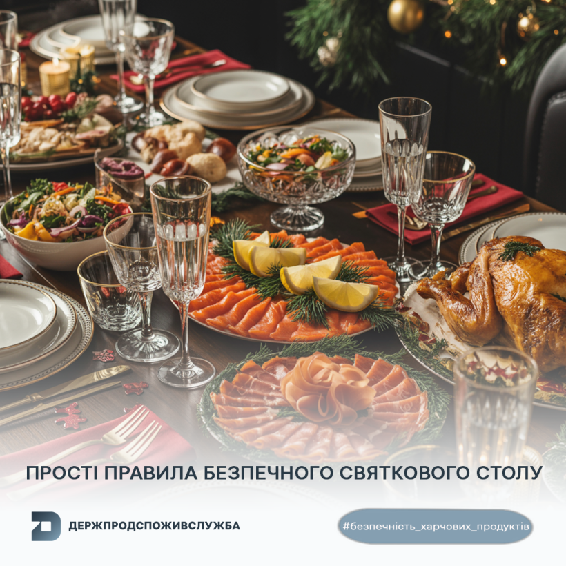 Безпечність харчових продуктів: прості правила безпечного святкового ...
