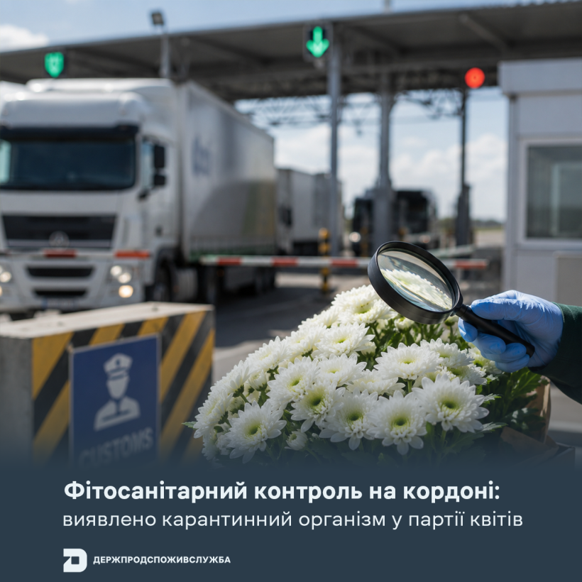 Фітосанітарний контроль на кордоні: виявлено карантинний організм у ...